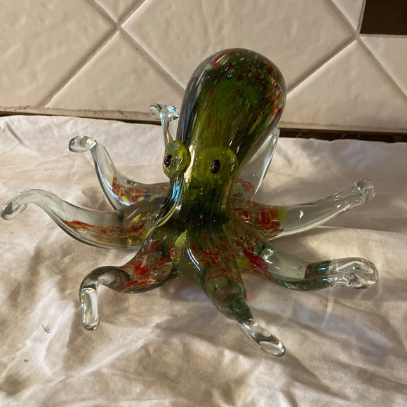 Source Unknown | Art | Vtg Murano Style Art Glass Nautical Sea Life ...